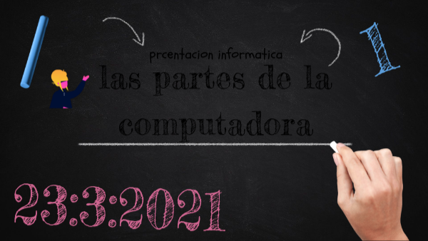 PRESENTACIÓN las partes del monitor