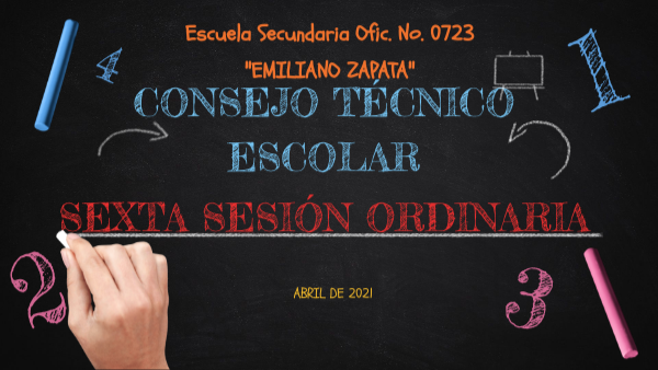 SEXTA SESIÓN ORDINARIA DE CTE | Genially