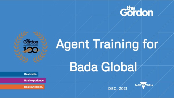 Agent Training - Bada | Genially