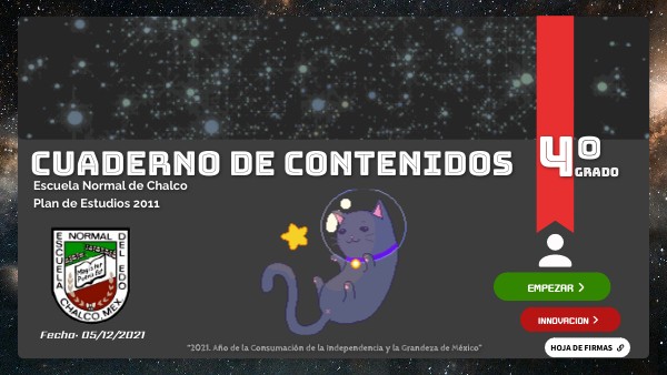 Cuaderno de Contenidos 4° grado | Genially