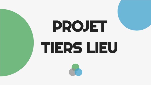 PROJET TIERS LIEU | Genially
