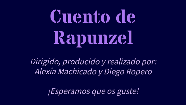 Cuento de Rapunzel | Genially