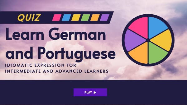 Advanced German and Portuguese | Genially