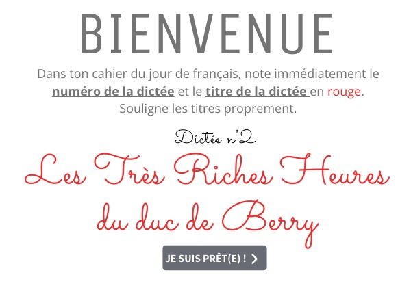 dictée n°2