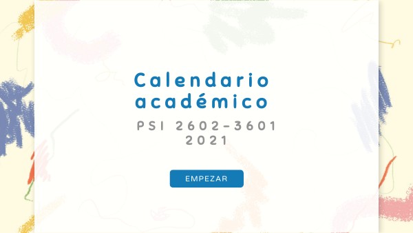 PSI2601-3602-Calendario