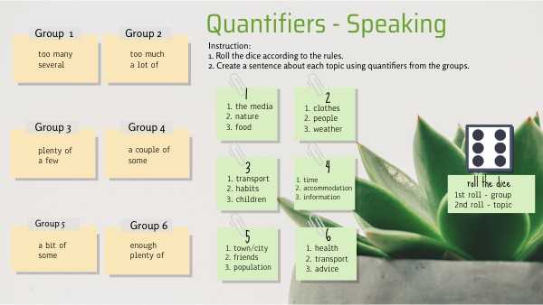 Quantifiers | Genially