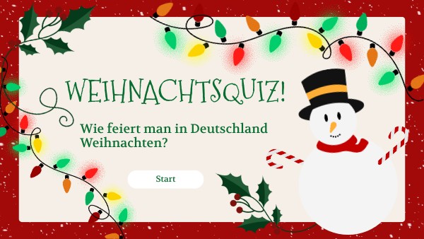 CHRISTMAS QUIZ | Genially