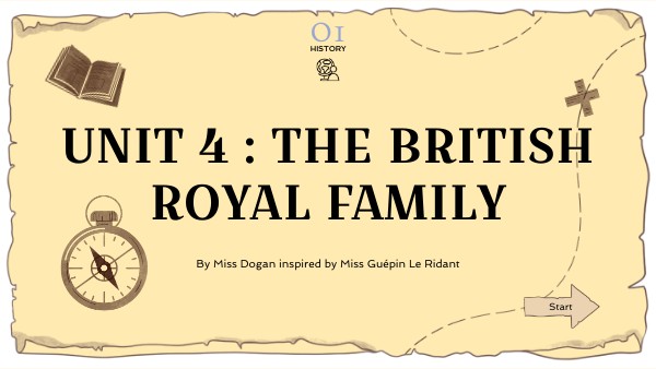 6e : Unit 4 British Royal Family | Genially