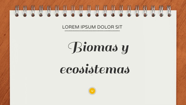 biomas y ecosistemas