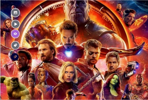 Imagen interactiva Marvel