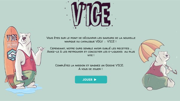 Escape Game VICE | Genially