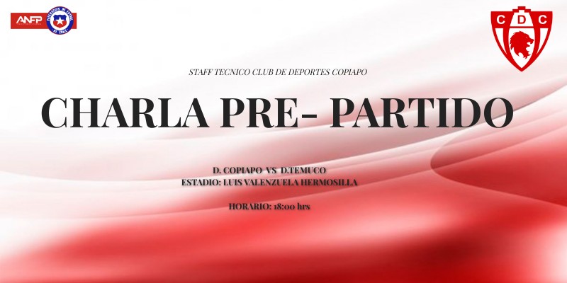 CHARLA TECNICA PRE-PARTIDO | Genially