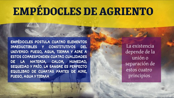 EMPEDOCLES | Genially