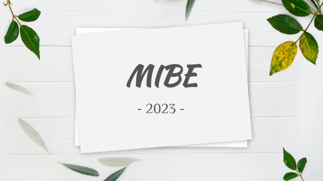 MIBE 2023 | Genially
