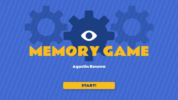 MEMORY GAME | Genially