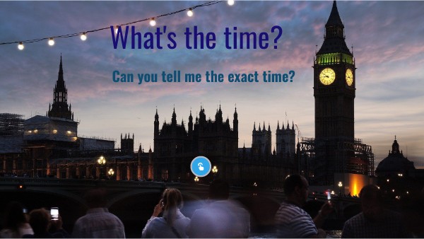 Telling the time 1 | Genially