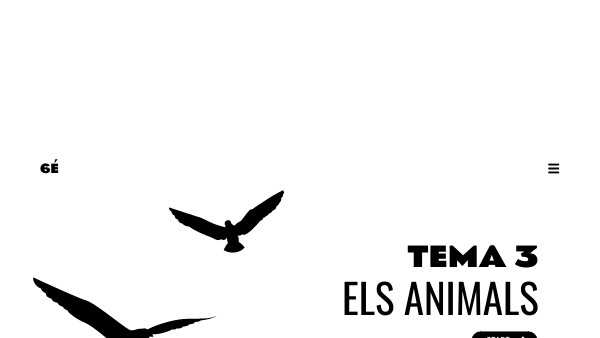 ELS ÉSSERS VIUS 6É | Genially