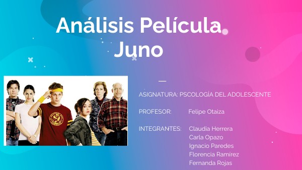 Análisis película Juno