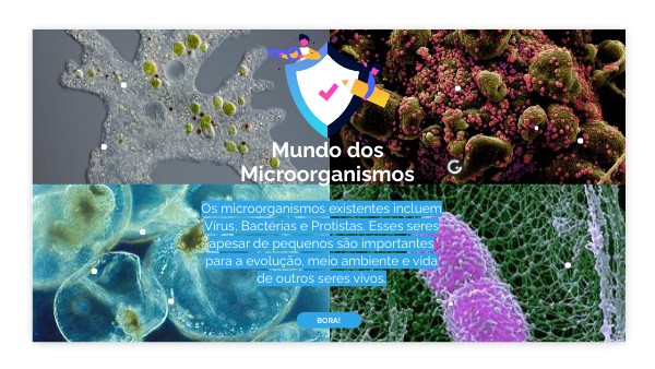 Mundo dos Microorganismos | Genially