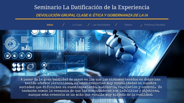 DEVOLUCIÓN CLASE 6 | Genially