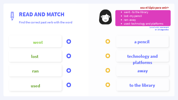 READ AND MATCH- VOCABULARY