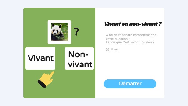 Vivant ou non-vivant