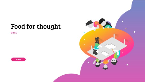 Food for thought 1 | Genially