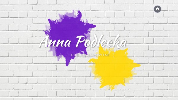 Resume - Anna Podlecka | Genially