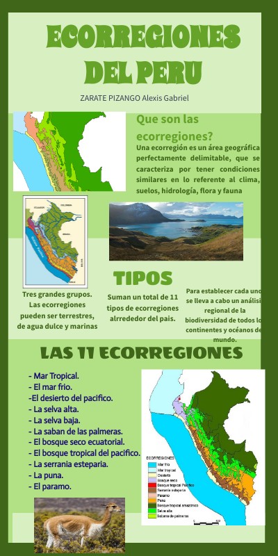 ECORREGIONES DEL PERU | Genially