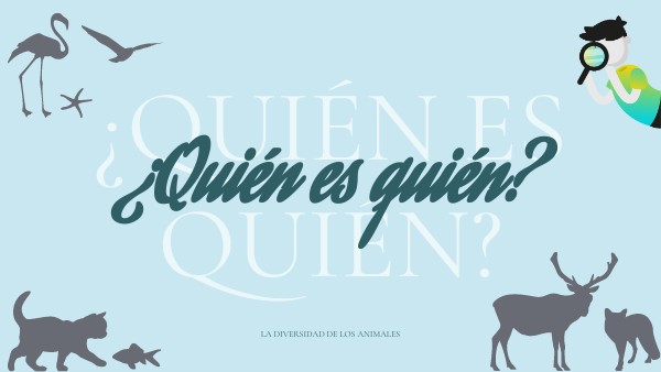 ¿Quién es quién?