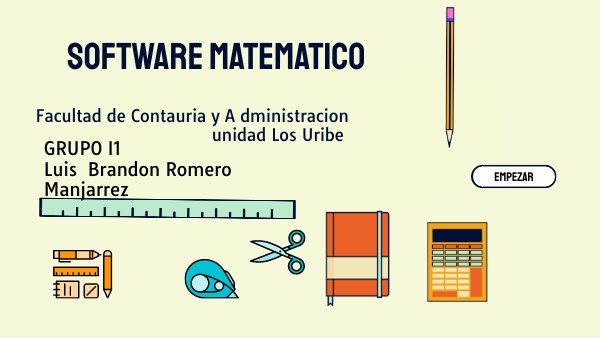 software matematico