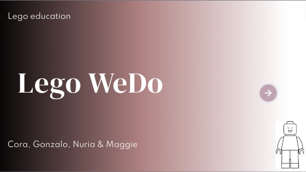 Lego WeDo poyect