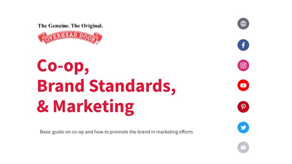 Marketing and Co-op | Genially