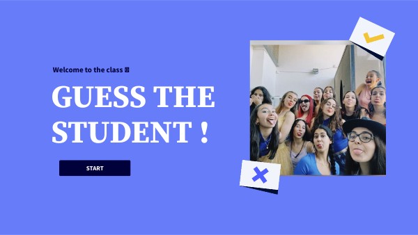 Guess the student | Genially