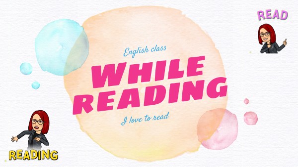 While reading