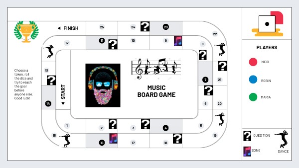 MUSIC BOARD GAME | Genially