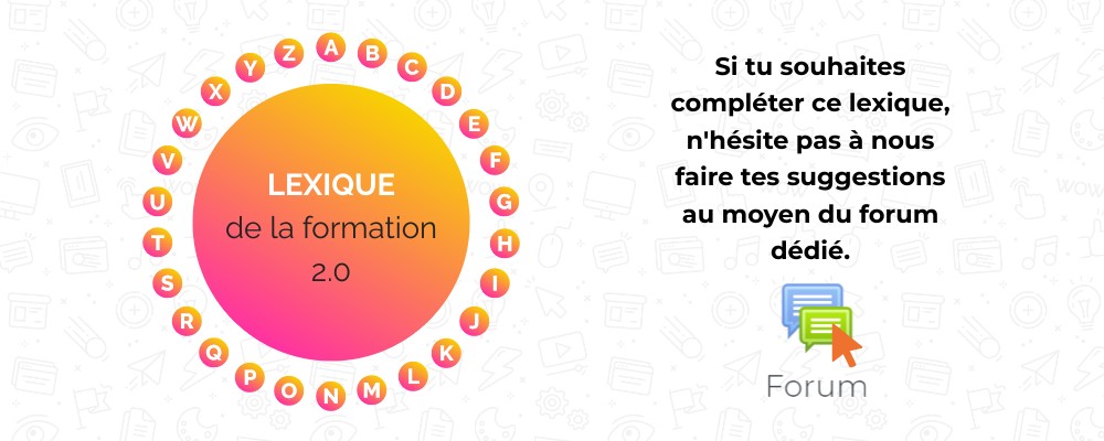 Lexique de la formation 2.0 | Genially