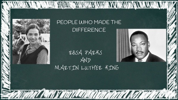 Rosa Parks and M.L.King