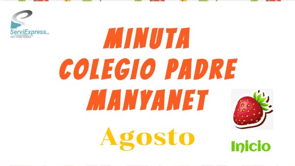 Colegio Padre Manyanet Agosto 2022 | Genially