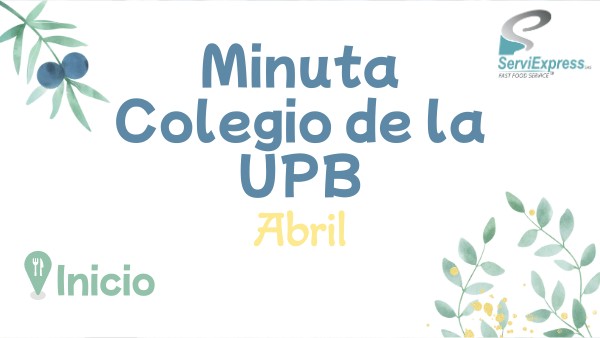 Colegio de la UPB abril 2024