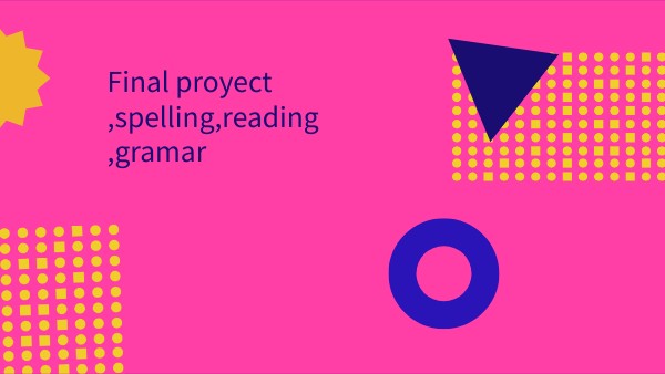 Final proyect inglish | Genially