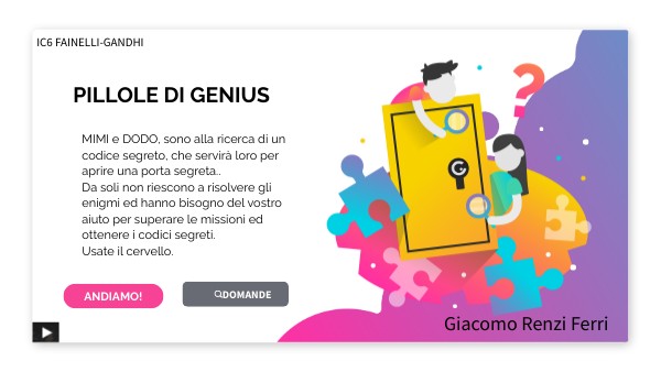 PILLOLE DI GENIUS