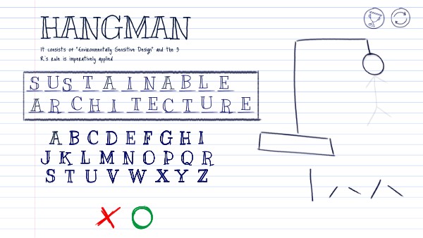 HANGMAN GAME - ECO-RESORTS IN PORTUGAL