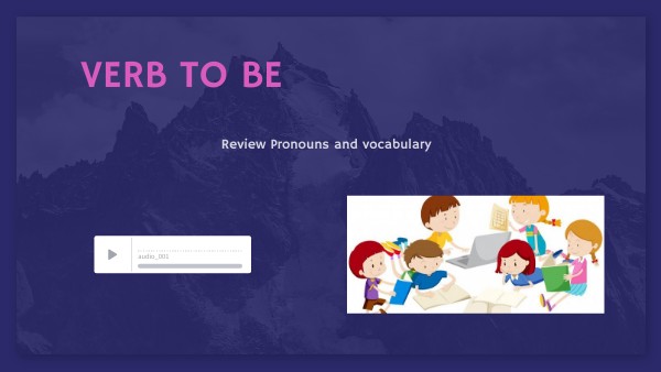 VERB TO BE
