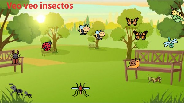 Veo veo insectos