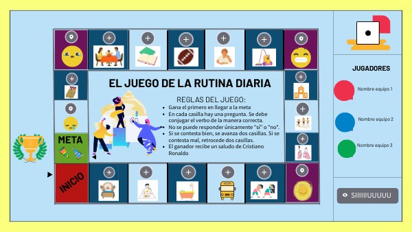 Juego de la rutina diaria | Genially