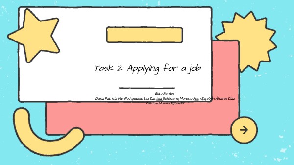 Task 2: Applying for a job