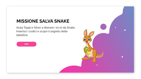 3A RICCI - Missione SALVA SNAKE