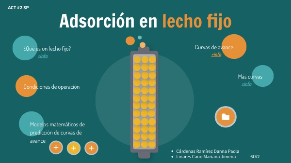 Adsorción en lecho fijo