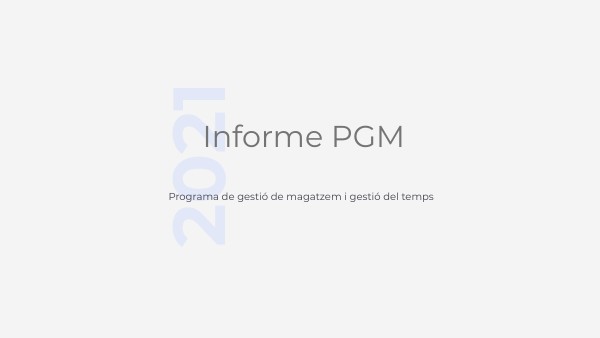 Informe 2021 PGM